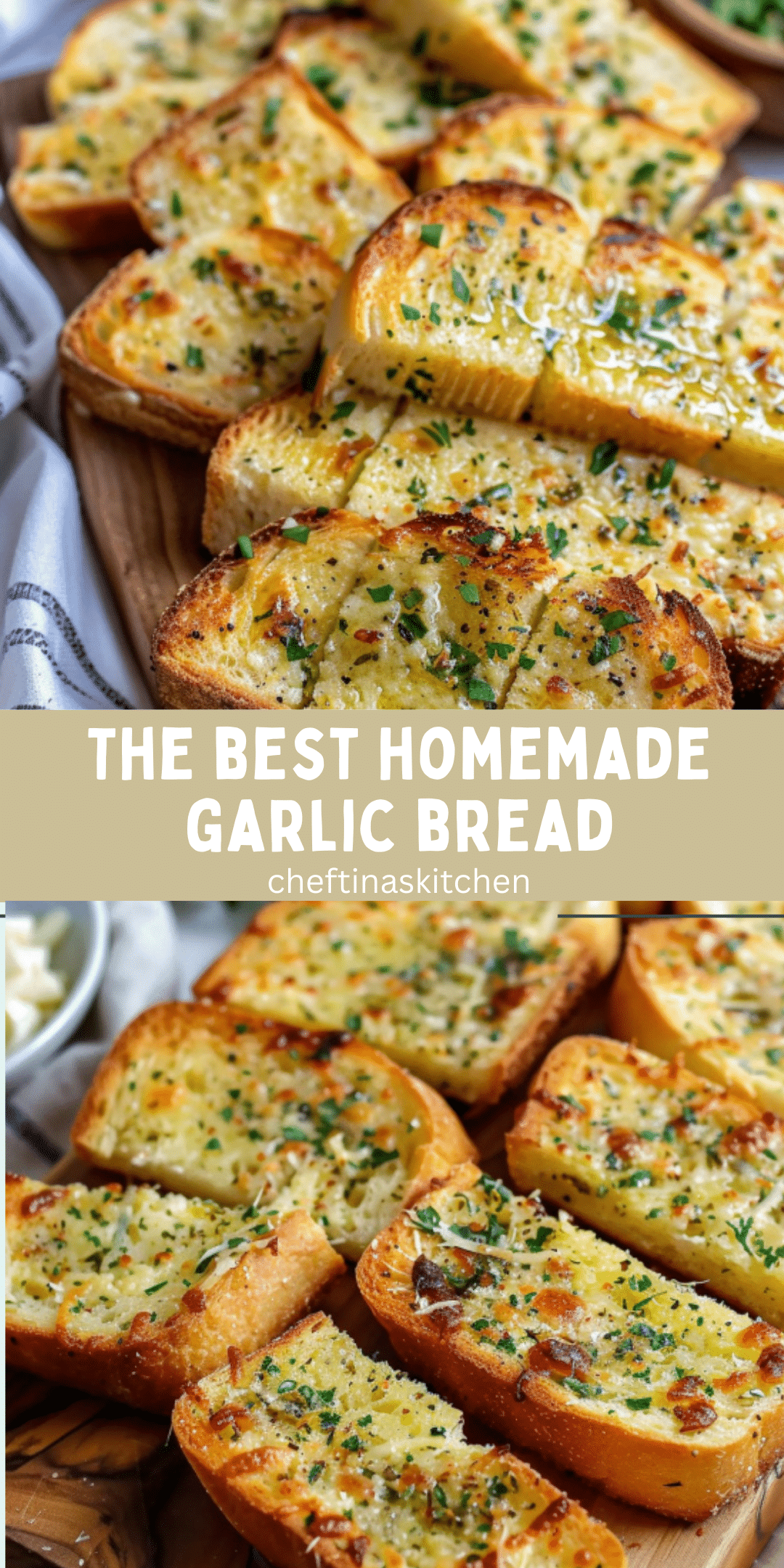 The best homemade garlic bread