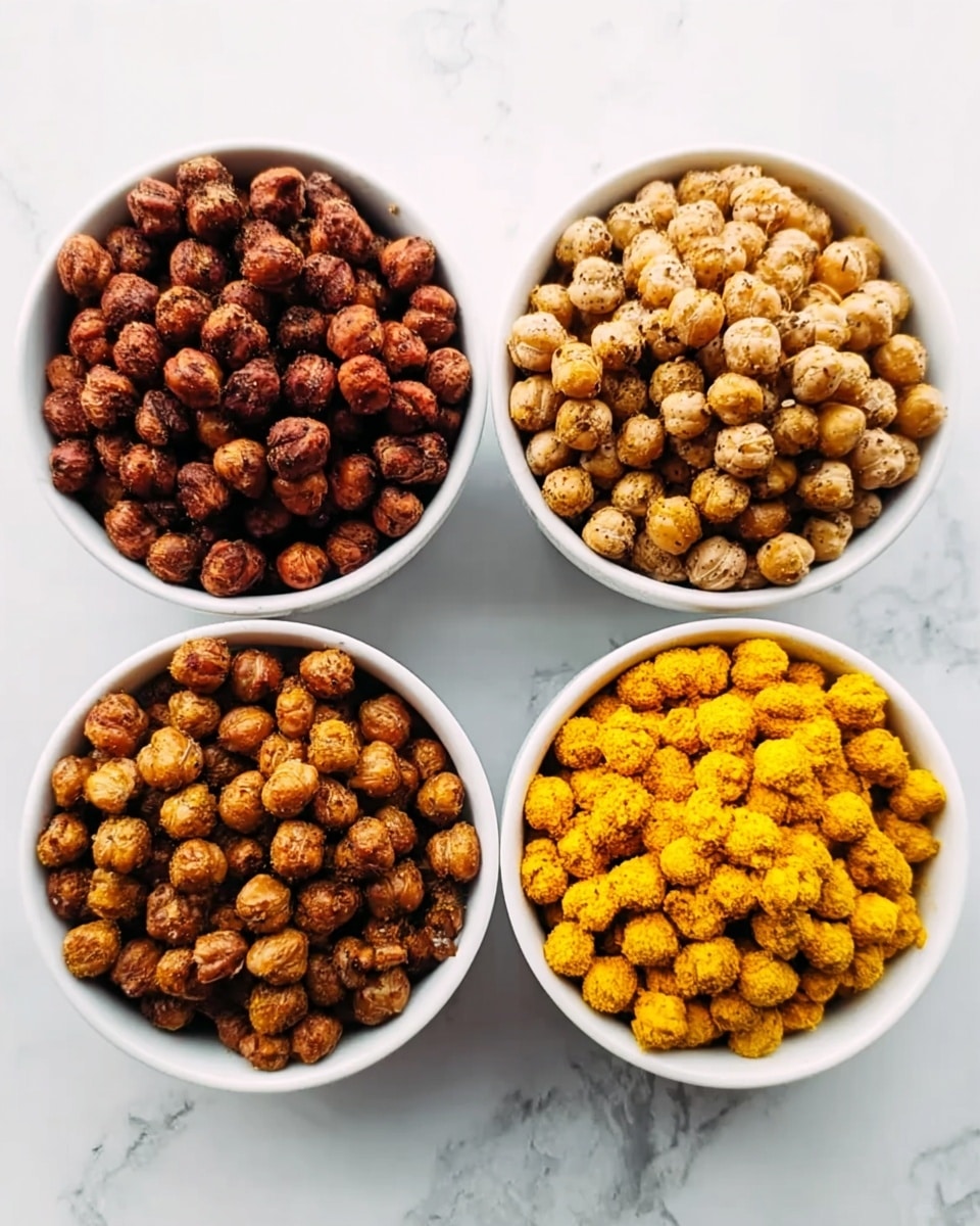 Crunchy Oven Roasted Chickpeas - Irresistible Healthy Snack