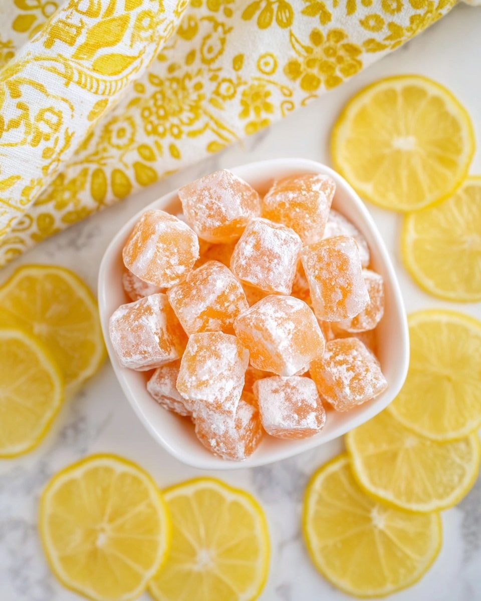 3-Ingredient Melting Lemon Candy | Bright, Zesty Treats