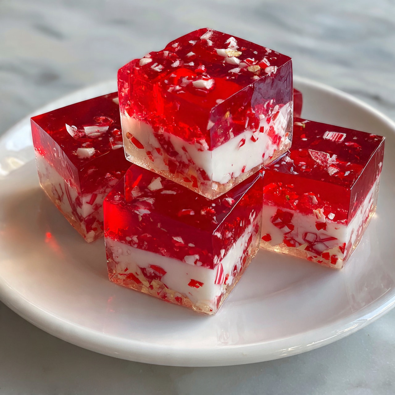 Candy Cane Fireball Gummies: Festive Spicy Peppermint Treats