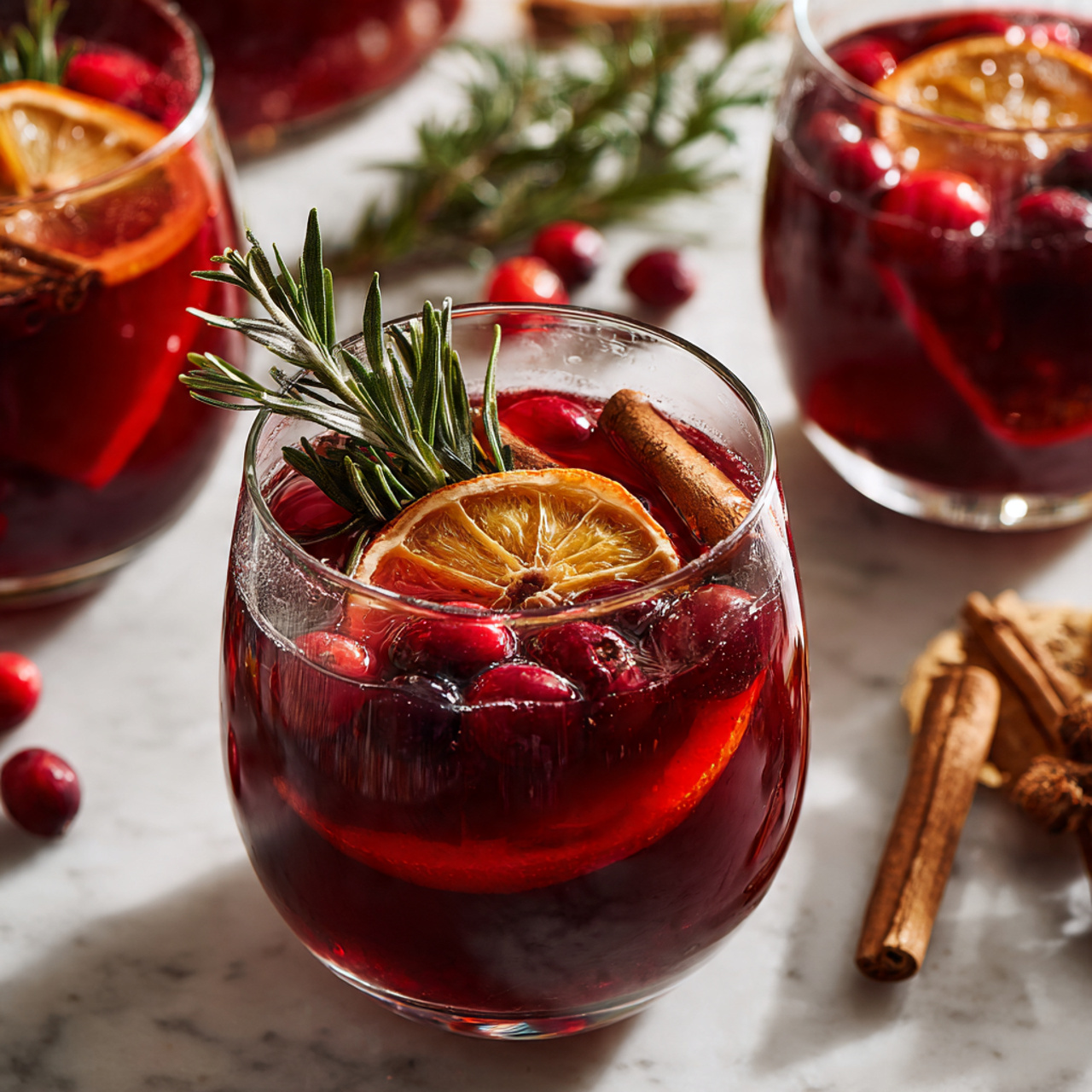 Christmas Punch (Alcoholic or Not): Festive Holiday Drink