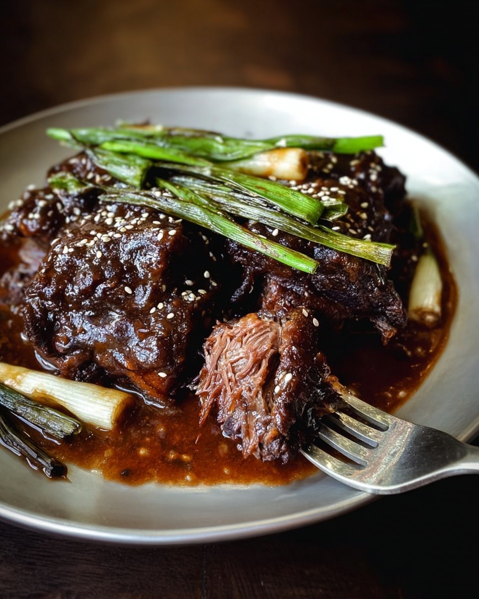 Korean Braised Beef Short Ribs: Rich & Tender Korean Dish