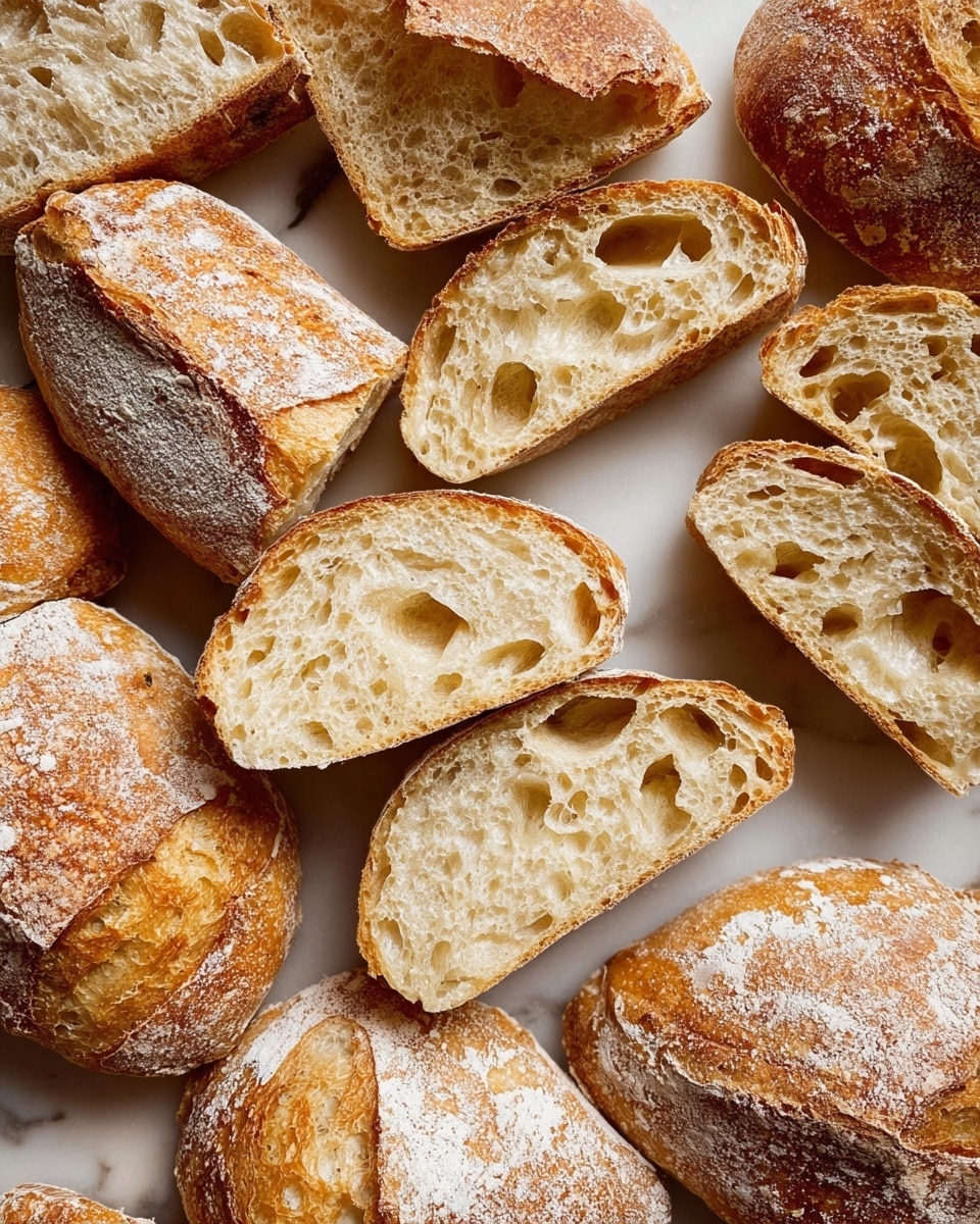 Homemade Ciabatta Bread: Irresistibly Crusty & Light