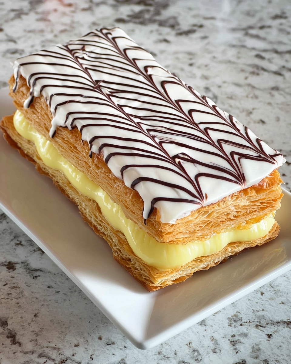 French Napoleon Pastry: Elegant, Crispy, & Creamy Delight