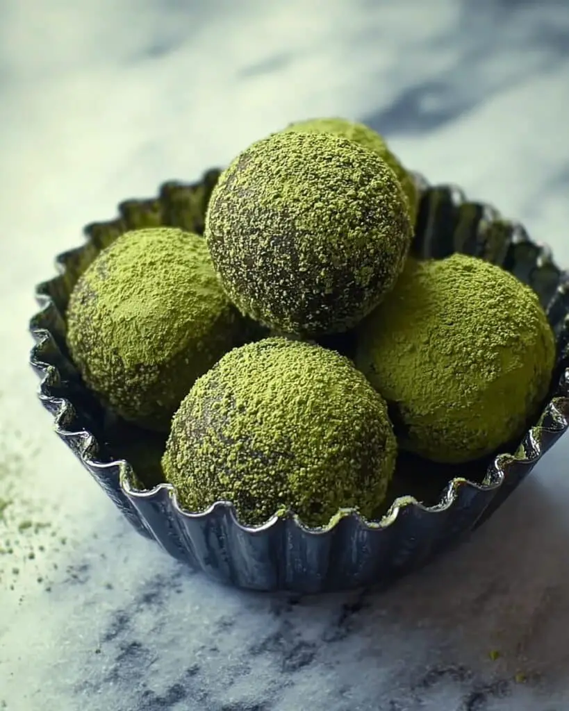 Green Ginger Energy Balls: Vibrant Healthy Snack Delight