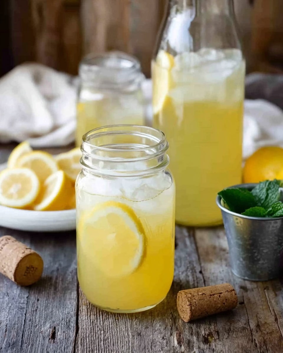 Iced Green Tea with Ginger, Mint, and Honey | Refreshing Drink