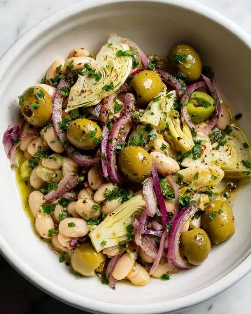 Marinated Za'atar Bean Salad - Vibrant Mediterranean Flavors