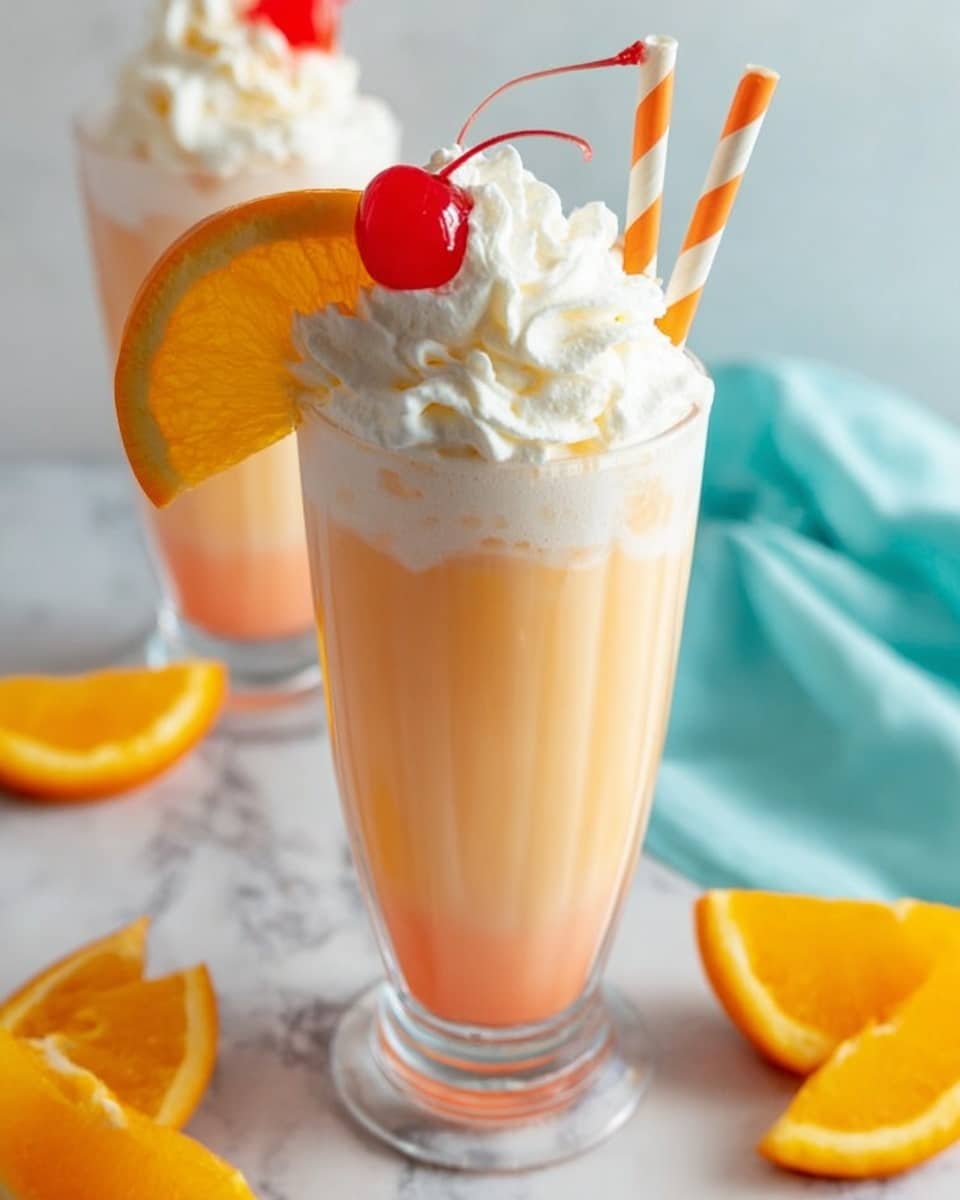 Orange Creamsicle Milkshake: Refreshing Summer Drink & Dessert