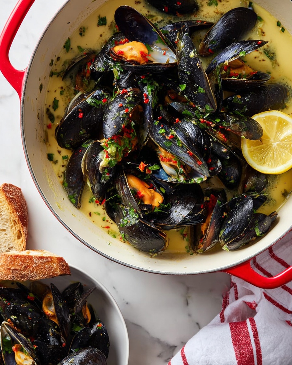 Garlic White Wine Steamed Mussels Recipe | Quick & Delicious Seafood