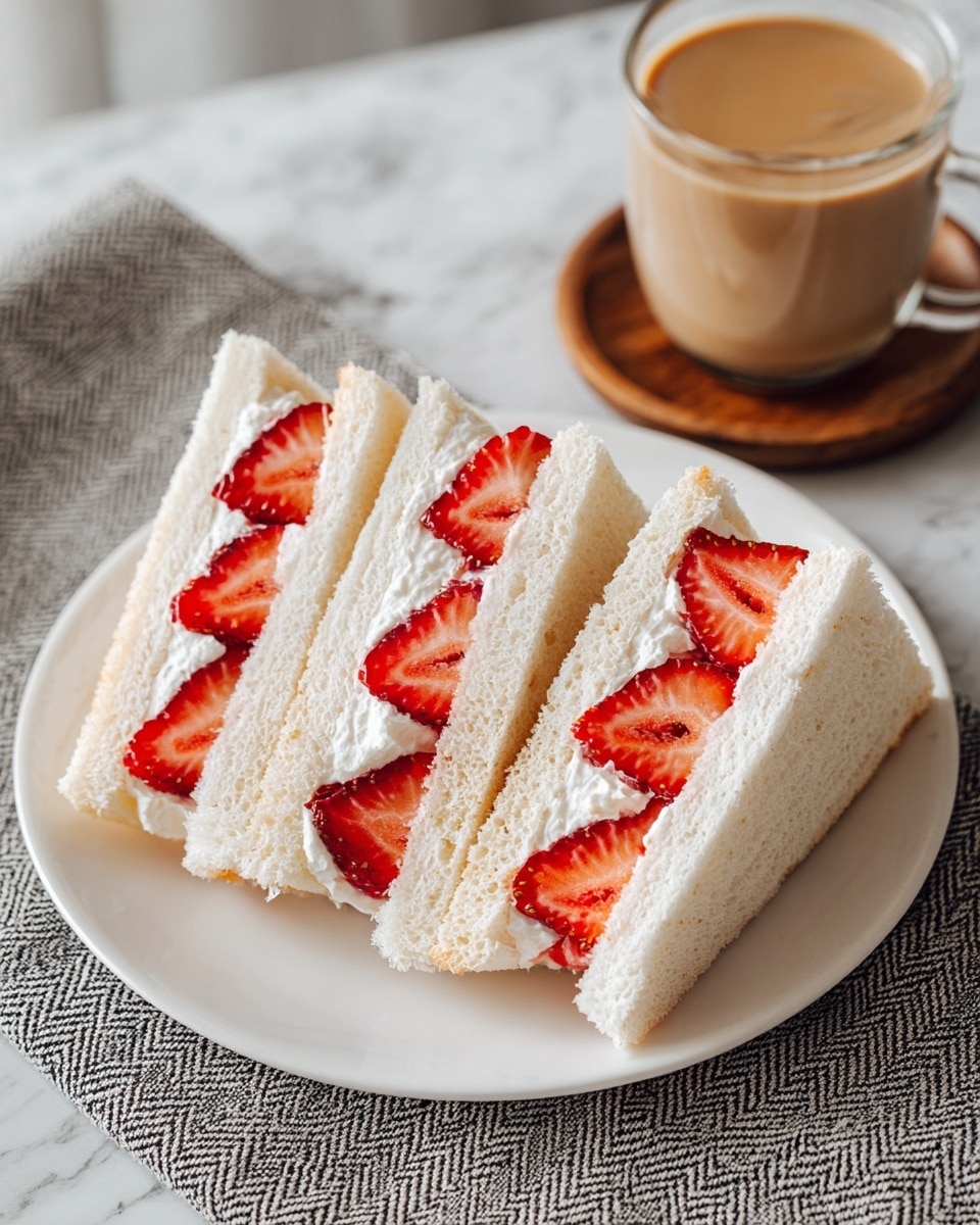 Strawberry Sando: Japanese Fruit Sandwich Delight