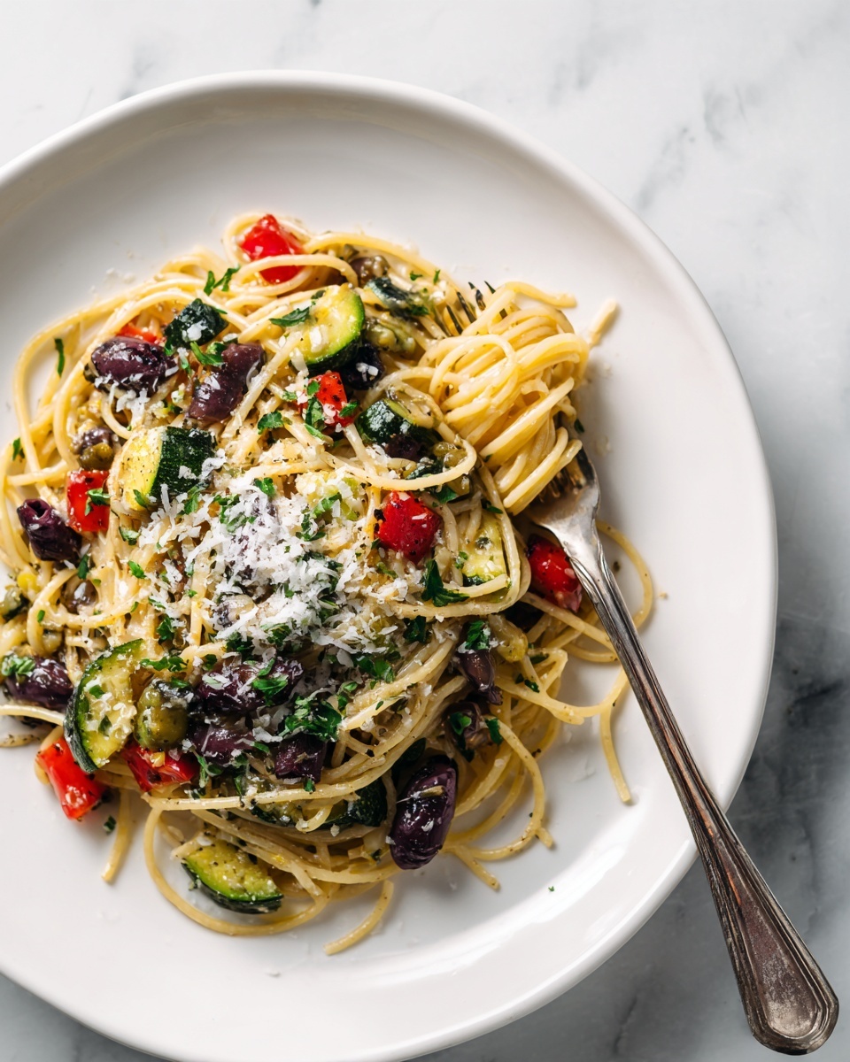 Garlic Roasted Vegetable Pasta – Quick & Flavorful Meal