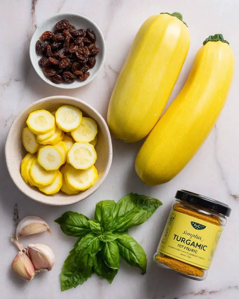 Golden Sautéed Summer Squash with Toasted Almonds & Lemon