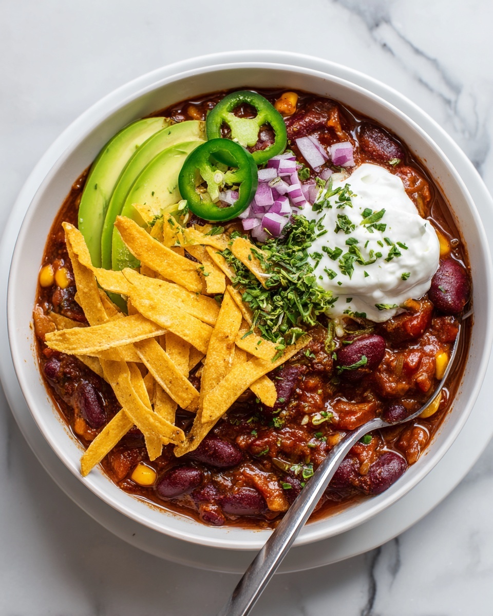 Instant Pot Vegetarian Chili: Hearty & Flavorful Meatless Dinner