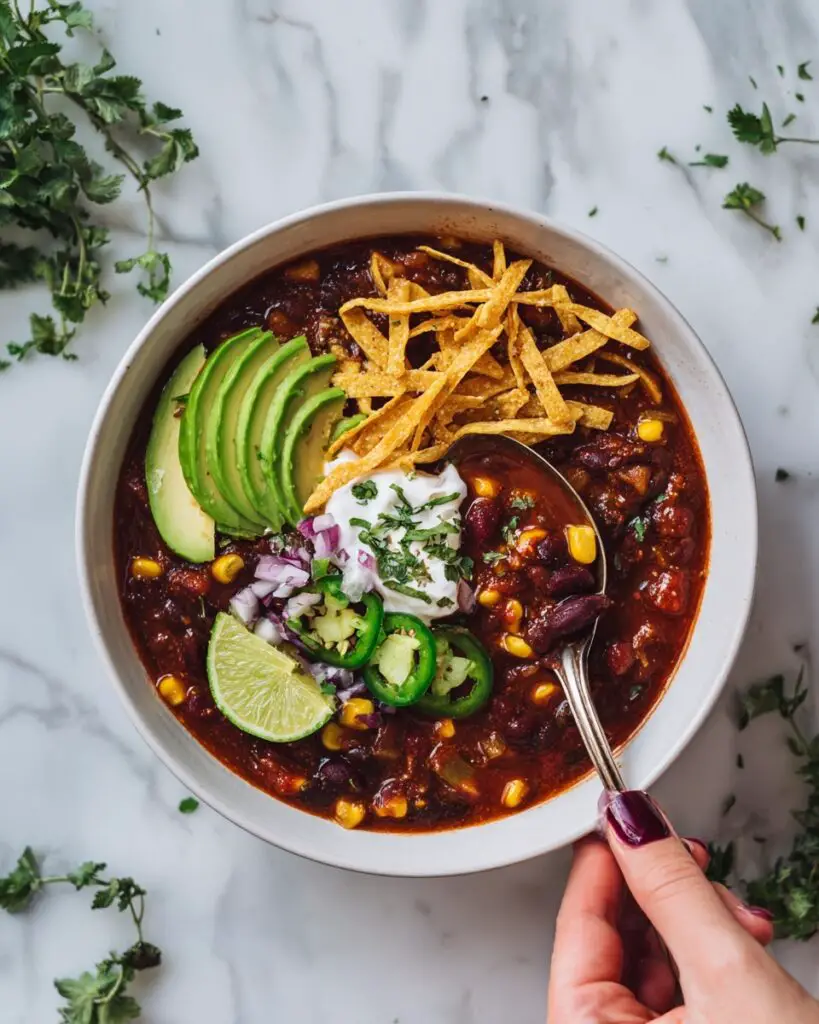 Instant Pot Vegetarian Chili: Hearty & Flavorful Meatless Dinner